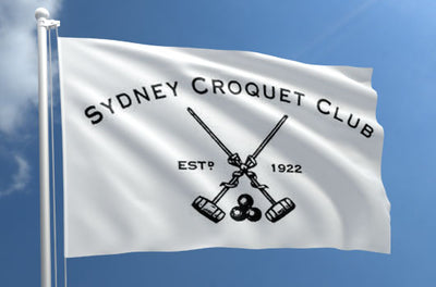 Croquet Club Flags | Printed Croquet Flags - Australian Made