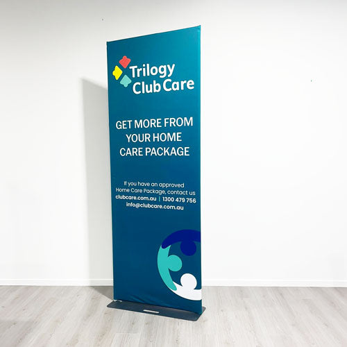 Premium Fabric Stand 85cm Wide - Printed Fabric Wall - CMYK