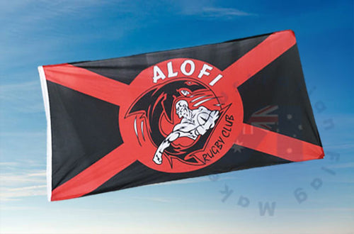 Rugby Club Crest Flags | Printed Flags - Australian Flag Makers