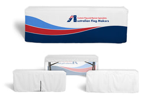 Printed Fitted Table Covers - Custom Printed Table Cloths
