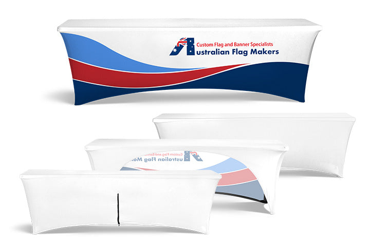 Fitted Elastic Table Covers | Stretch Table Covers | Printed Elastic Covers