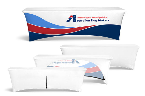 Fitted Elastic Table Covers | Stretch Table Covers | Printed Elastic Covers