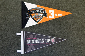 Custom Felt Pennants | Printed Felt Pennants | Felt Triangle